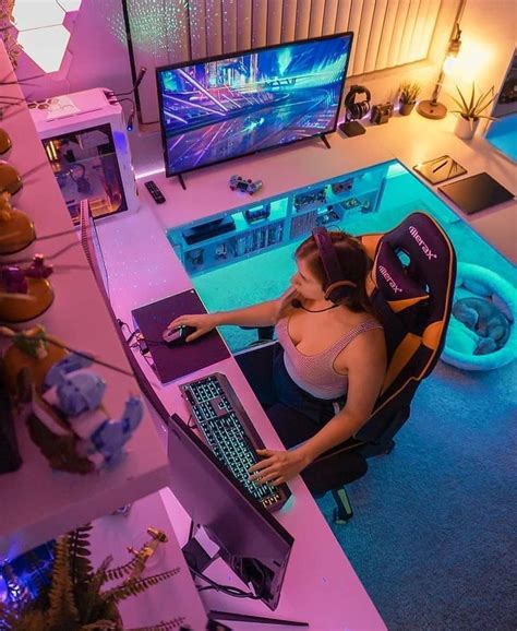 Killer Gaming Setups On Instagram What Do You Think Of This Setup Setup By Brittnaynay