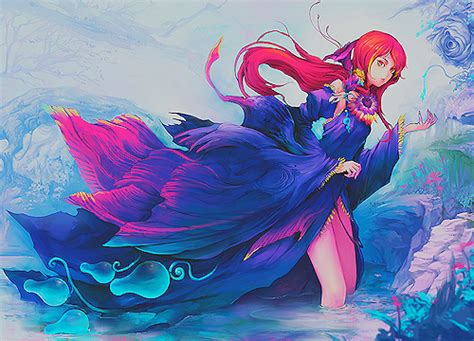 Anime Girl With Water Powers