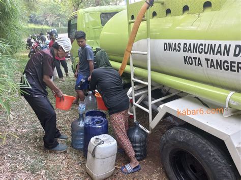 Janji Pasokan Air Bersih Ke Keranggan Tangsel Sampai Musim Hujan