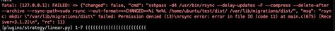 Ansible Synchronize Why Permission Denied 馬丁沒有派對