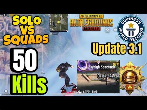 Livik New Update 3 1 Best Gameplay Solo VS Squad 50 Kills In 2 Match PUBG MOBILE YouTube
