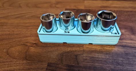 Gridfinity Imperial Sockets 1 2dr By Aaronoaks Download Free Stl Model