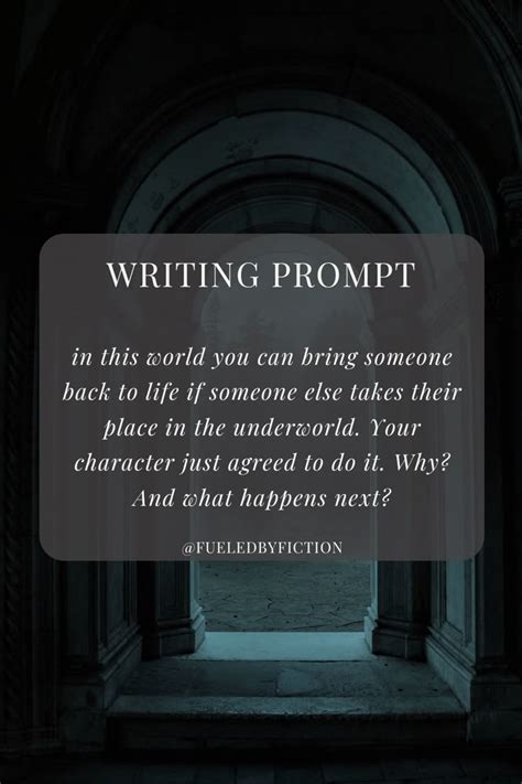 Writing Prompts For Dark Fantasy Lovers