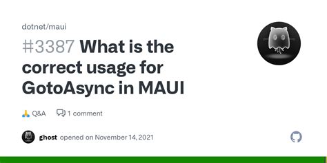 what is the correct usage for gotoasync in maui · dotnet maui