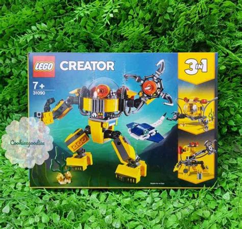 Jual Lego Creator 31090 Underwater Robot di Seller cookieegoodiee ...