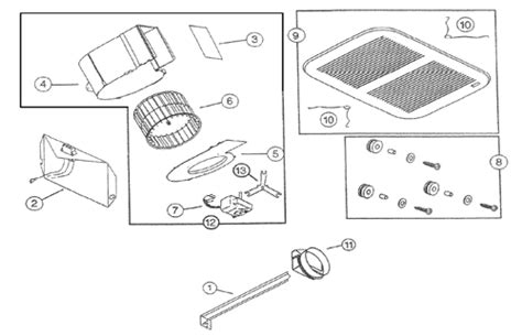 Motor For Nutone Model Ls 100se Mcs Partners