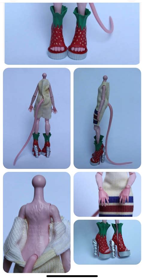 A Trashion Alley Prototype Body On Ebay R Dolls