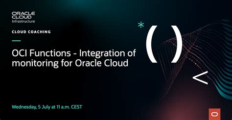 Dushmanta Roy On Linkedin Cloud Coaching Oci Functions Integration Of Monitoring For Oracle