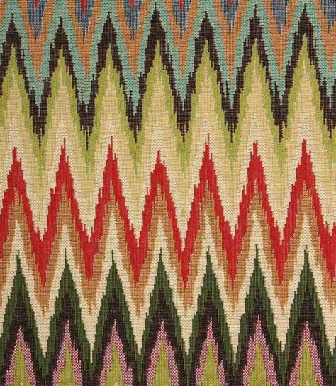 Holland Tapestry Fabric Multi Digital Borders Design Tapestry