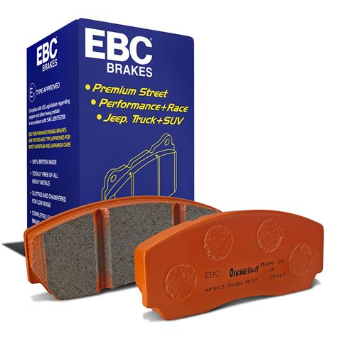 Ebc Brakes S15kf1036 S15 Extra Duty Orangestuff Brake Pads And Usr