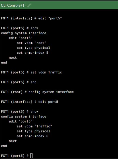 Troubleshooting Tip Adding Interface In Different Fortinet Community