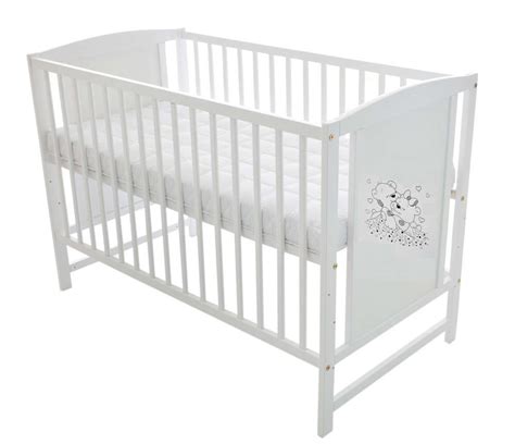 Bobas Bajka Kiságy 60x120cm Szerelmes Macik Fehér Pepita Hu