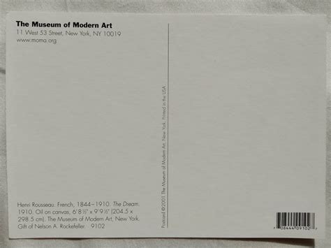 Yahooオークション 即決 新品 アンリ・ルソー 夢 ポストカード 絵