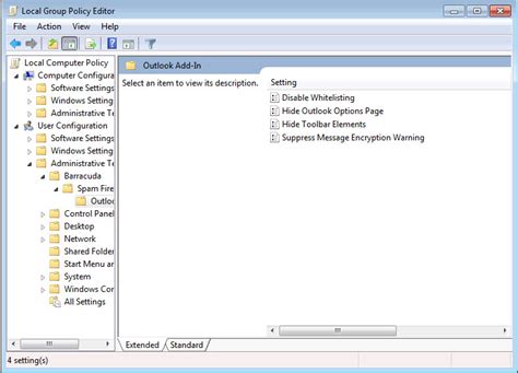 Barracuda Outlook Add In Deployment Guide Barracuda Campus