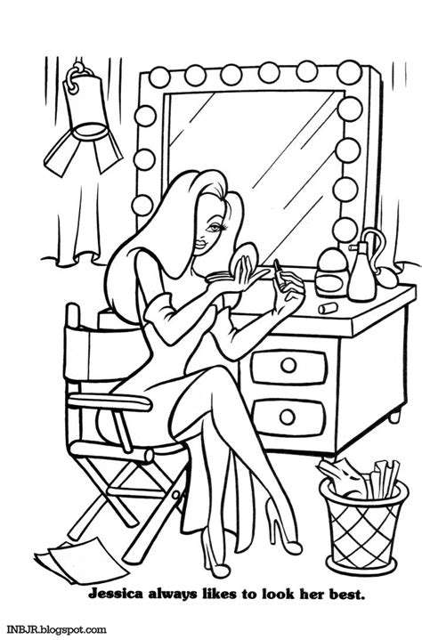 Imnotbad Com A Jessica Rabbit Site Coloring Book Jessica And Roger Rabbit
