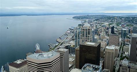 What Does Downtown Seattle Look Like From The Columbia Tower Imgur