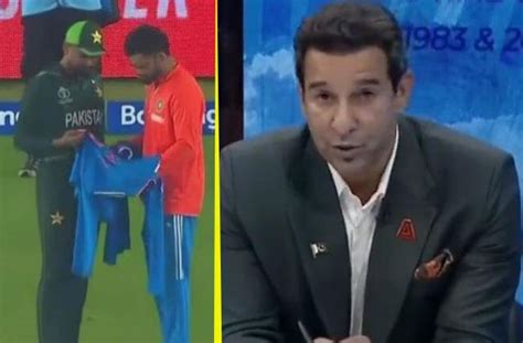 Cwc 23 शर्मनाक हार के बाद कोहली से जर्सी लेने पर बाबर आजम पर भड़के