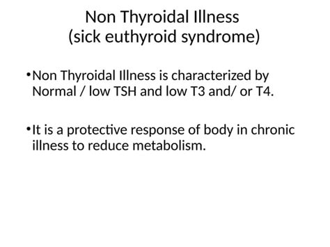 Interpretation Of Thyroid Function Tests Pptx
