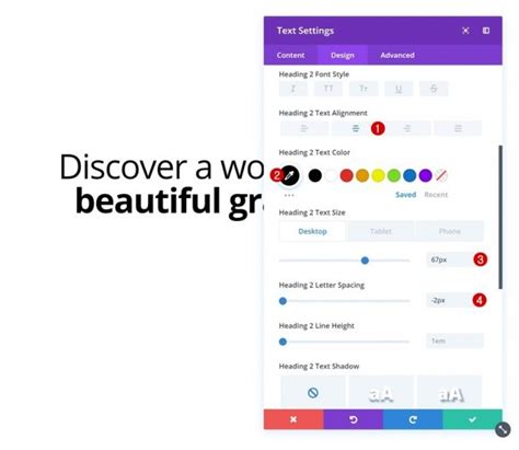How To Apply A Gradient Text Color To Your Copy Using Divis Built In