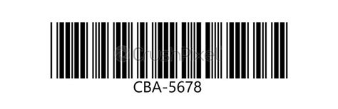 Linear Vector Bar Code Template Barcode Pattern Stock Vector 5142919 Crushpixel