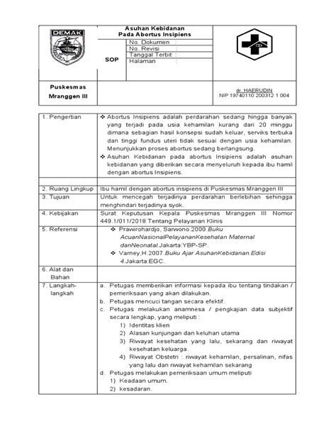 Asuhan Abortus Pdf