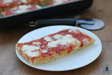 Pizza Margherita In Teglia Senza Impasto Ricetta Lievitata