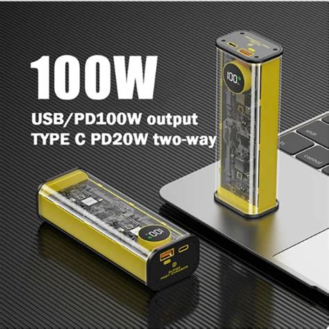 Andowl 30000 MAh Powerbank 100WPD Soundtech Online