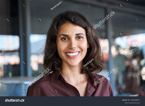 Стоковая фотография 2491646077 Closeup Headshot Face Portrait