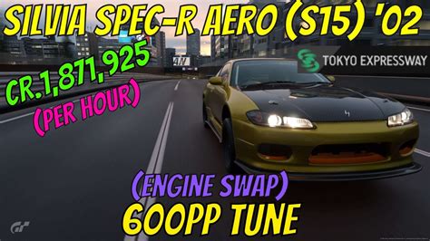 GT7 Engine Swap Silvia S15 02 Tokyo 600pp Tune 1 35 Requested
