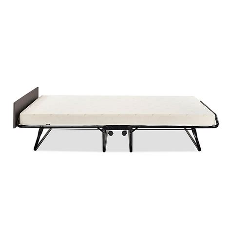 Jay Be Visitor Folding Guest Bed With Oversize Memory Foam Mattress In Black Bed Bath Beyond