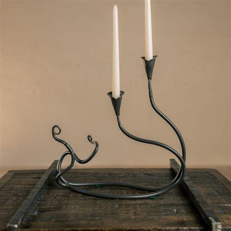 Iron Candle Holder Etsy