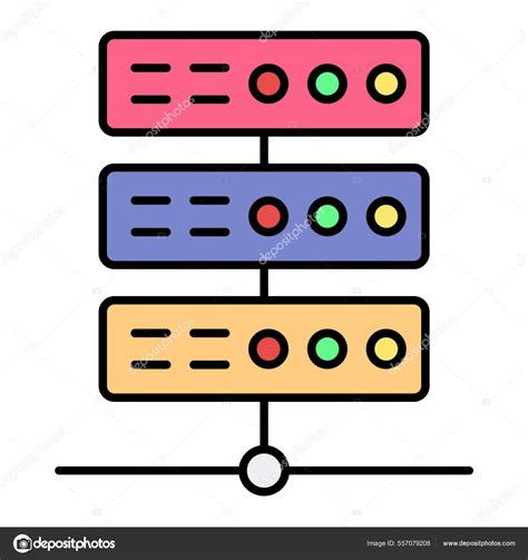 Database Server Simple Design Stock Vector Image By Muhammadatiq
