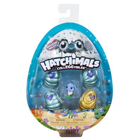 Hatchimals 6045522 4 Colleggtibles Sammelfiguren Im Ei Mermal Magic