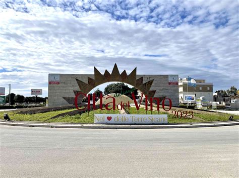Menfi Città italiana del Vino 2023 al Vinitaly Appuntamento lunedì 3