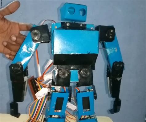 Robo Humanoide Arduino 6dof Biped Robotic Educational Humanoid Robot