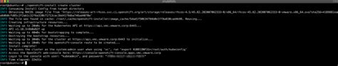 Using The New Installation Method For Deploying Openshift 45 On Vmware