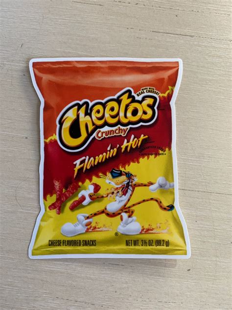 Hot Cheetos Sticker Etsy