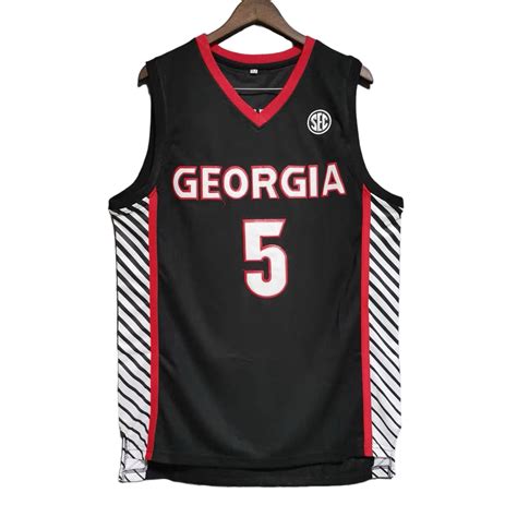 Anthony Edwards Georgia 5 Classic Throwback Vintage Jersey