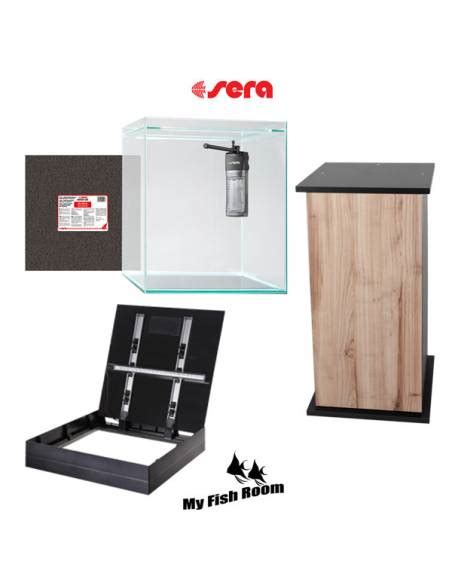 Sera Scaper Cube Cover 80l Set Con Mesa Cherry 90cm