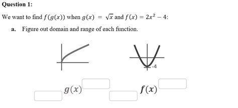 Composite Functions F G X MathsMethods Au