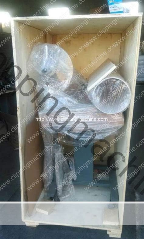 Semi Automatic Mesh Bag Clipping Machine For Honduras Customer Mesh
