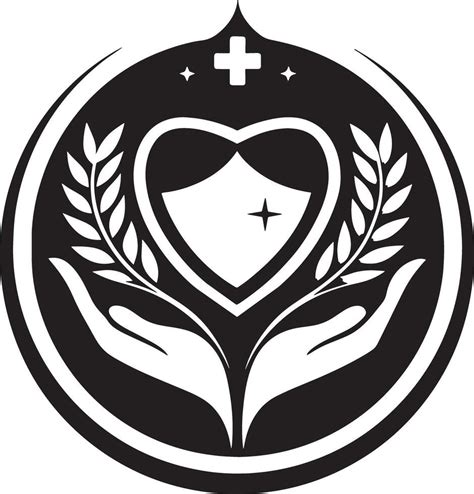 Health And Medical Logo Illustration Black And White 46794274 Vector