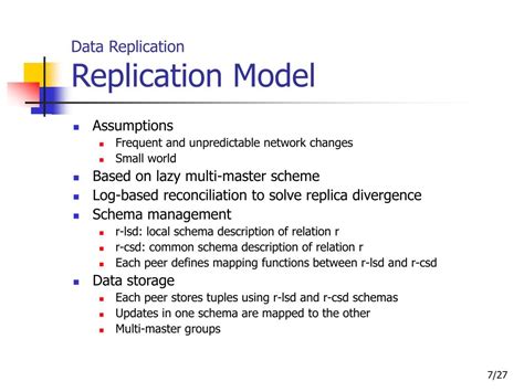 Ppt Replication And Query Processing In The Appa Data Management