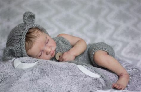 cm Silicone reborn doll LALKA Chłopiec Allegro pl
