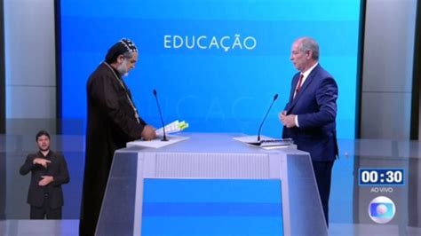 Vídeo Debate para presidente na Globo Padre Kelmon PTB pergunta