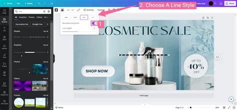 How To Underline In Canva Headings Text Etc