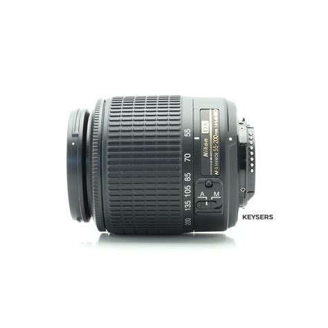 Used Nikon Af S 55 200mm F4 56 G Ed Dx Lens Keysers