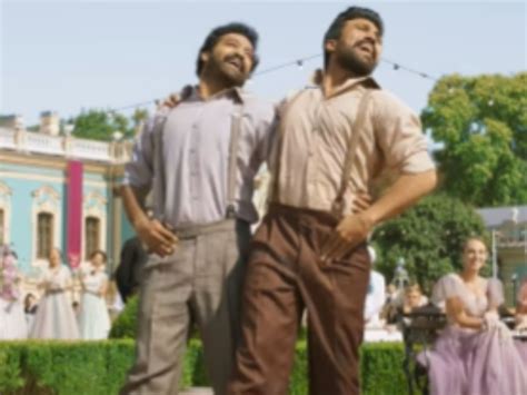 रिलीज होते ही छा गया Rrr First Song नाचो नाचो का वीडियो Ram Charan