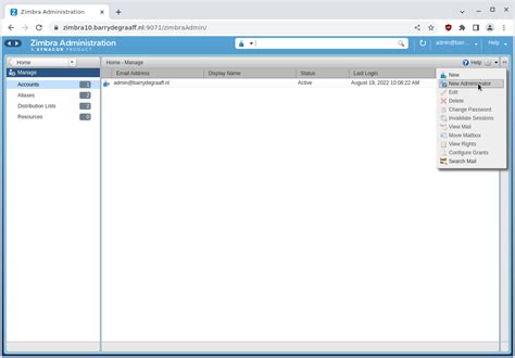 Discover Zimbras New Delegated Admin Wizard Zimbra Blog