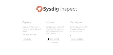 Sysdig Inspect Doesn T Work With Capture Files From Sysdig 0 23 0 Issue 37 Draios Sysdig